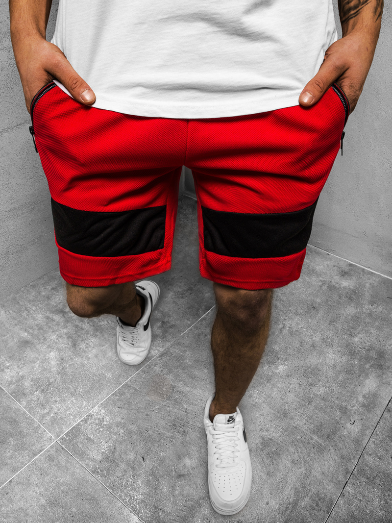 Men's Shorts - Red JS/KS2515Z - Men's Clothing | Ozonee